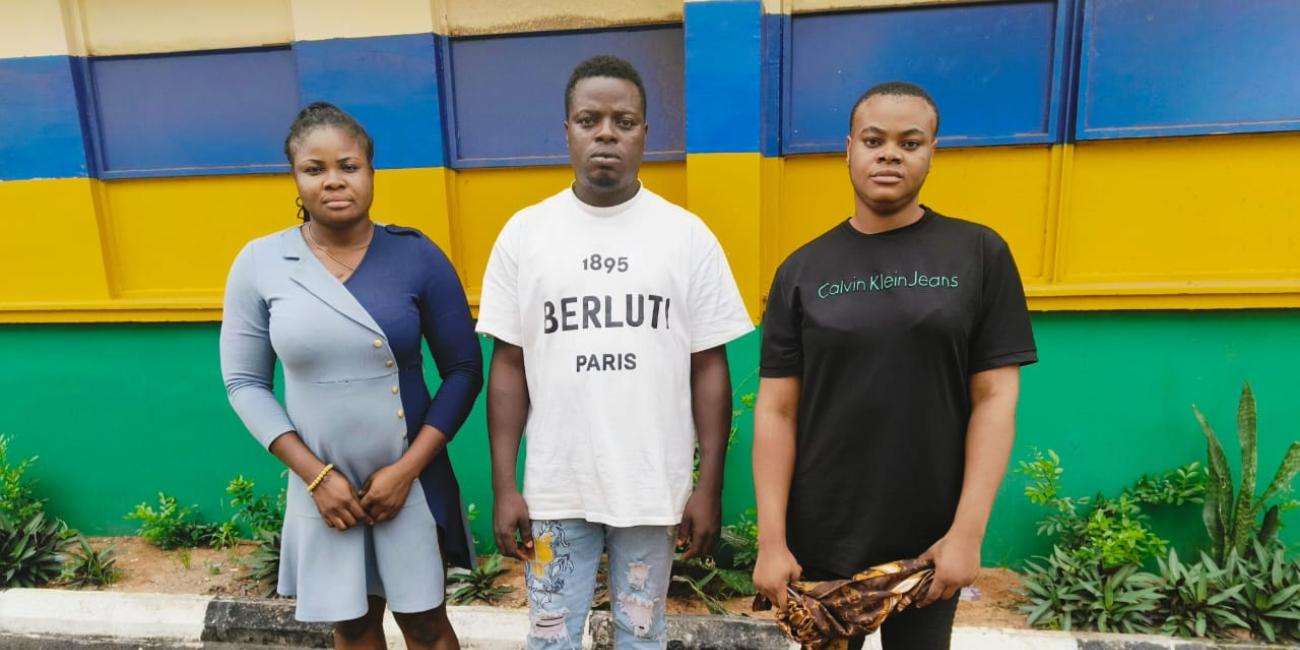 Nigeria Police Arrest Three Enugu Pranksters Seen In Viral Video Beating, Stripping, Shaving ...